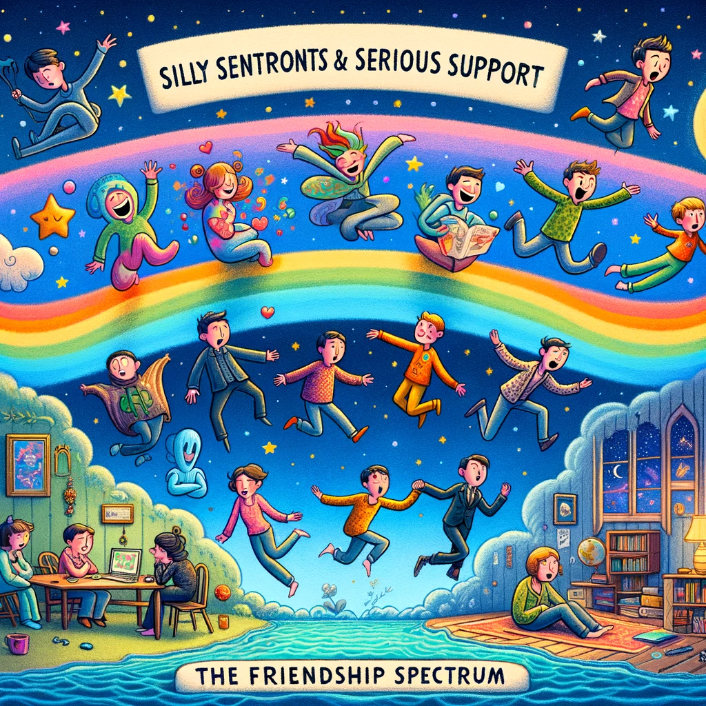 fbf - Silly Sentiments & Serious Support: The Friendship Spectrum | Connect And Conquer